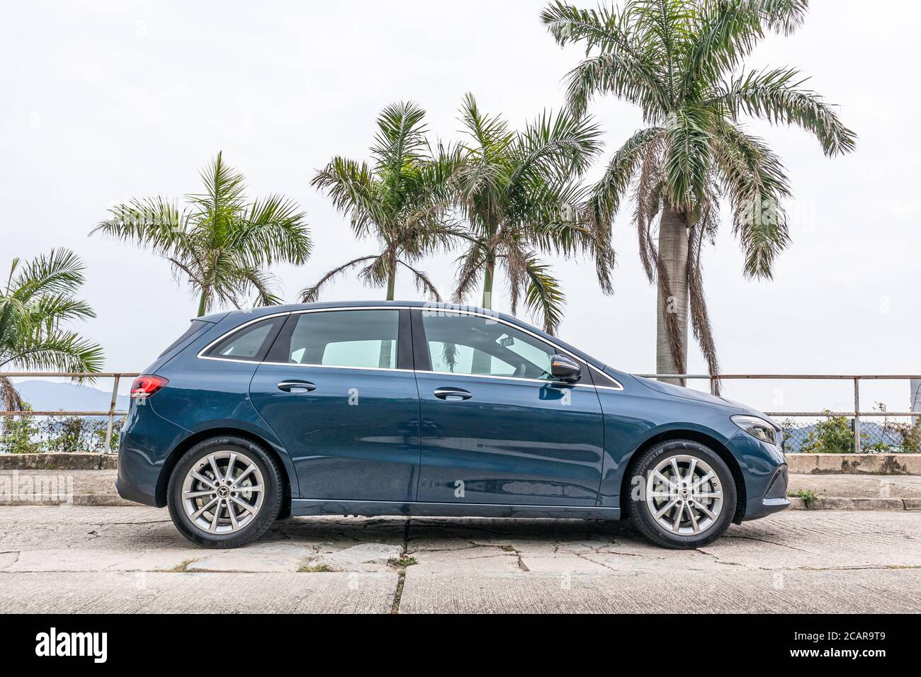 Hong Kong, China Feb 20, 2020 : Mercedes-Benz B-Class 2020 Test Drive ...