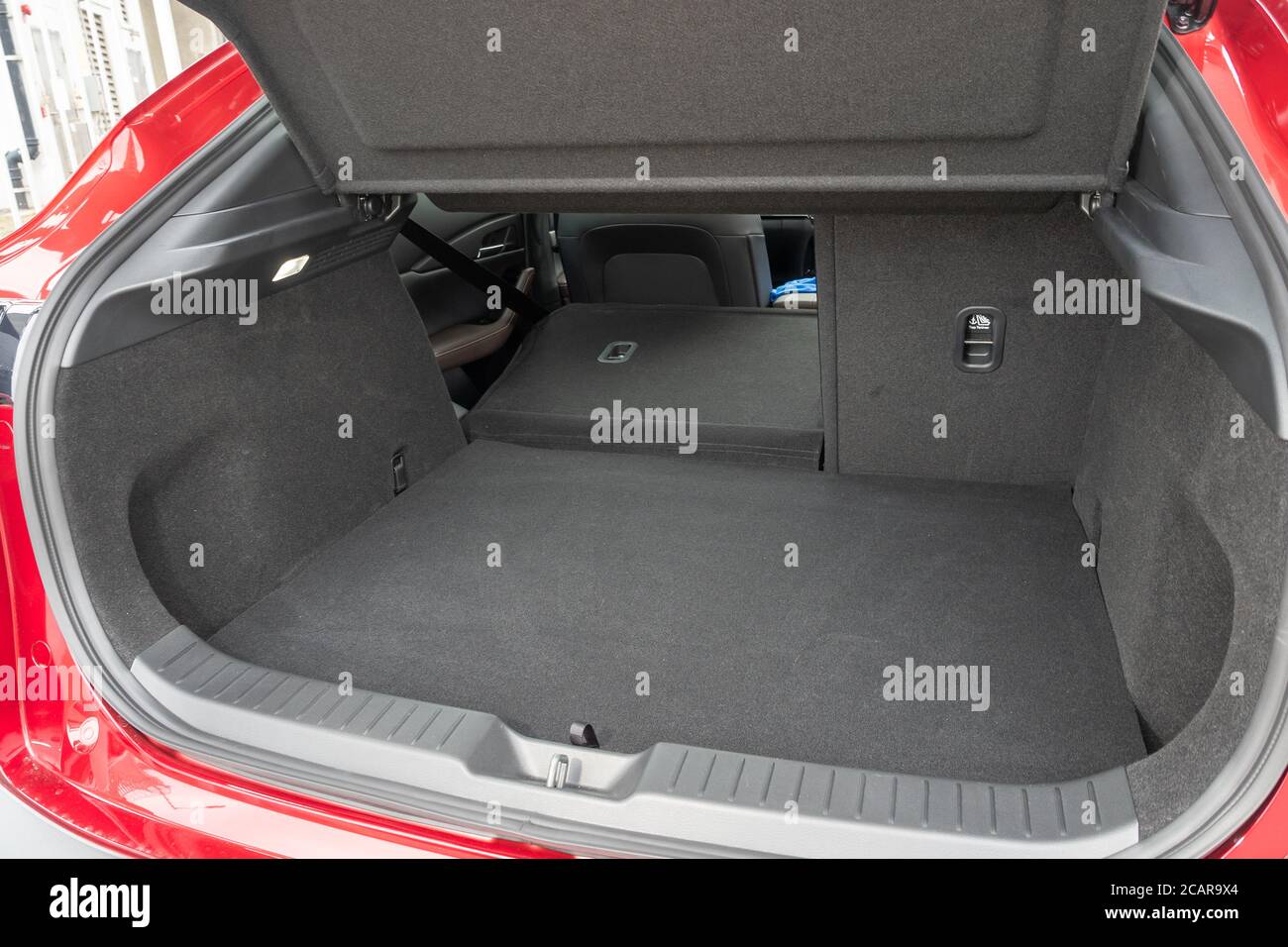 Hong Kong, China March 6, 2020 : Mazda CX-30 2020 Trunk March 6 2020 in ...