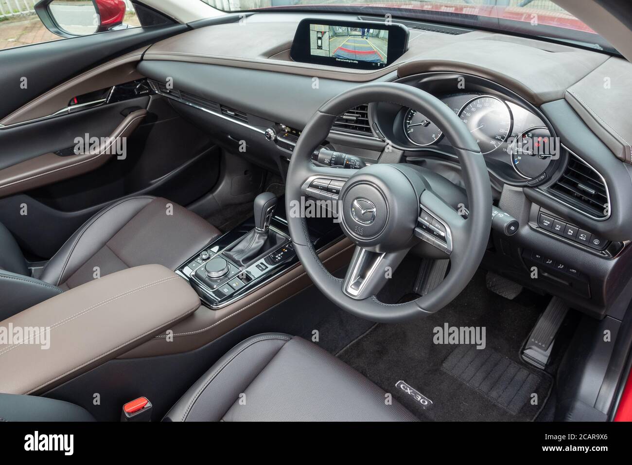 Mazda cx 30 interior hi-res stock photography and images - Alamy