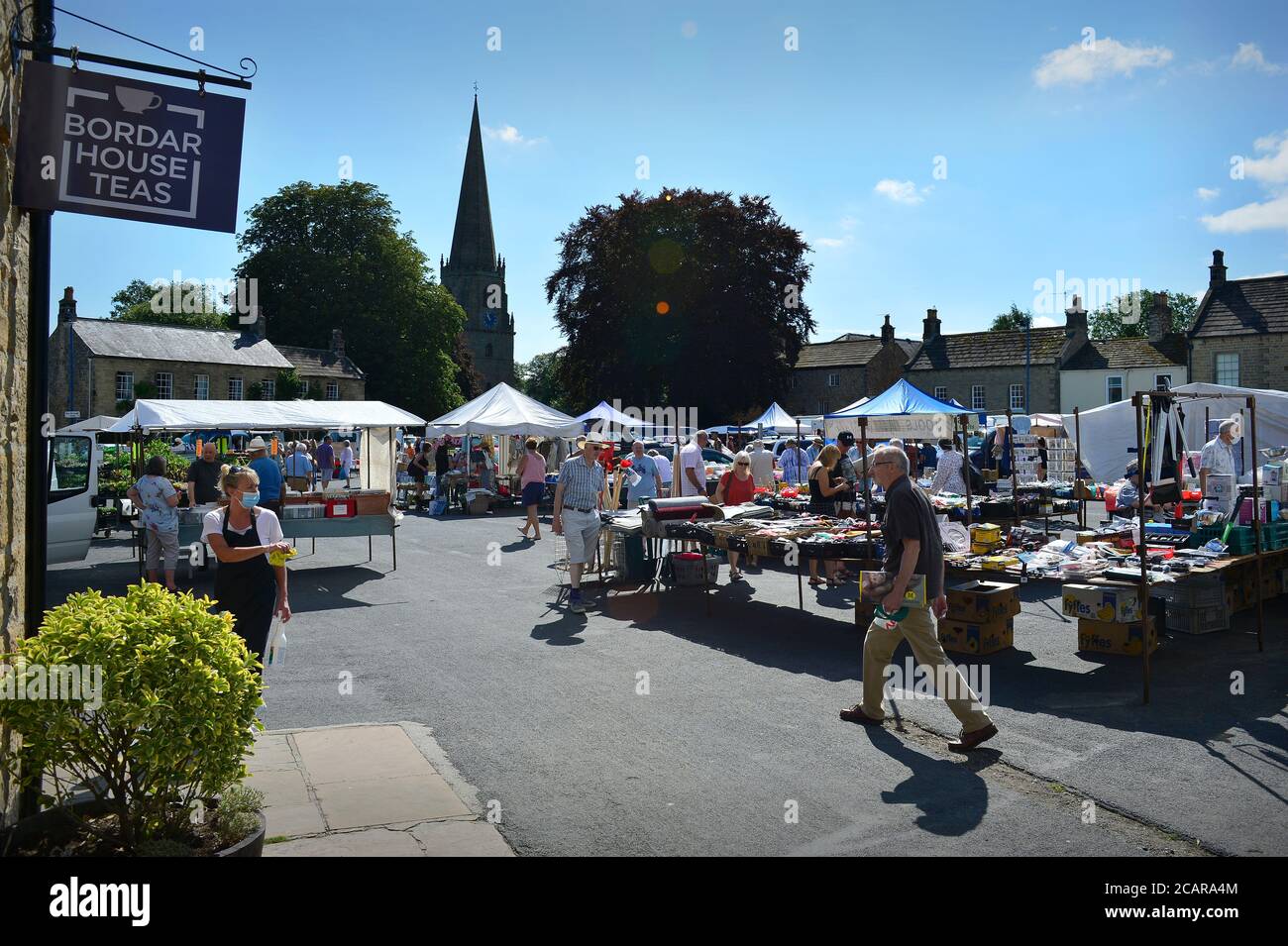 Masham North Yorkshire England UK Stock Photo - Alamy