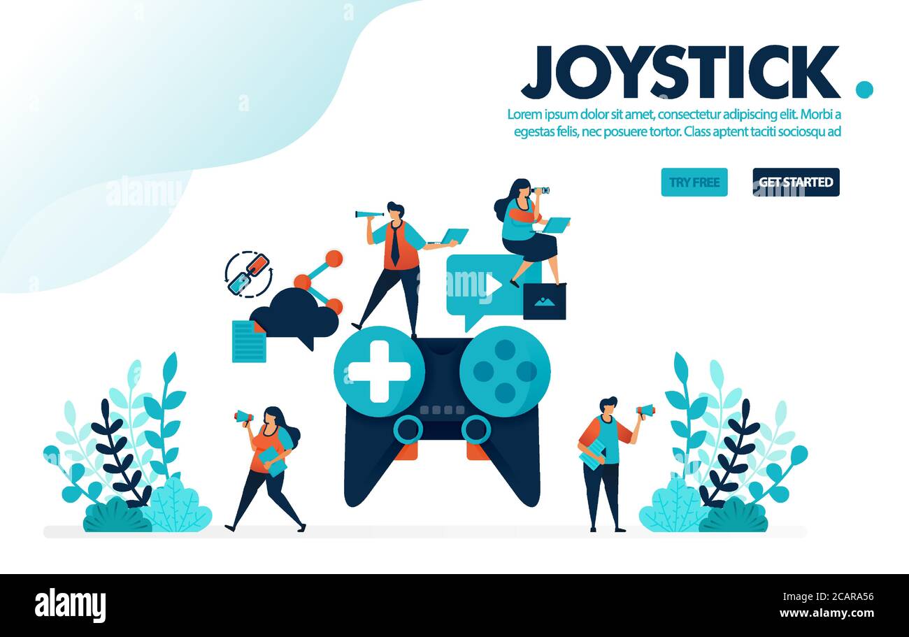 People playing video games arcade Stock Vector Images - Alamy