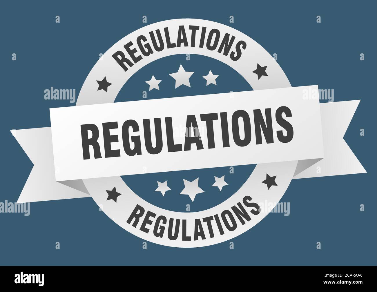 regulations round ribbon isolated label. regulations sign Stock Vector ...
