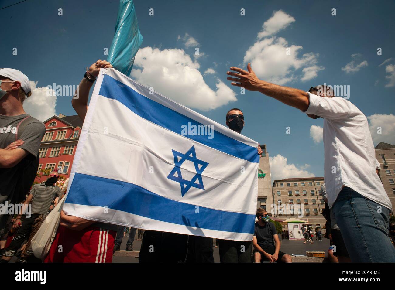 Antifa flag hi-res stock photography and images - Alamy
