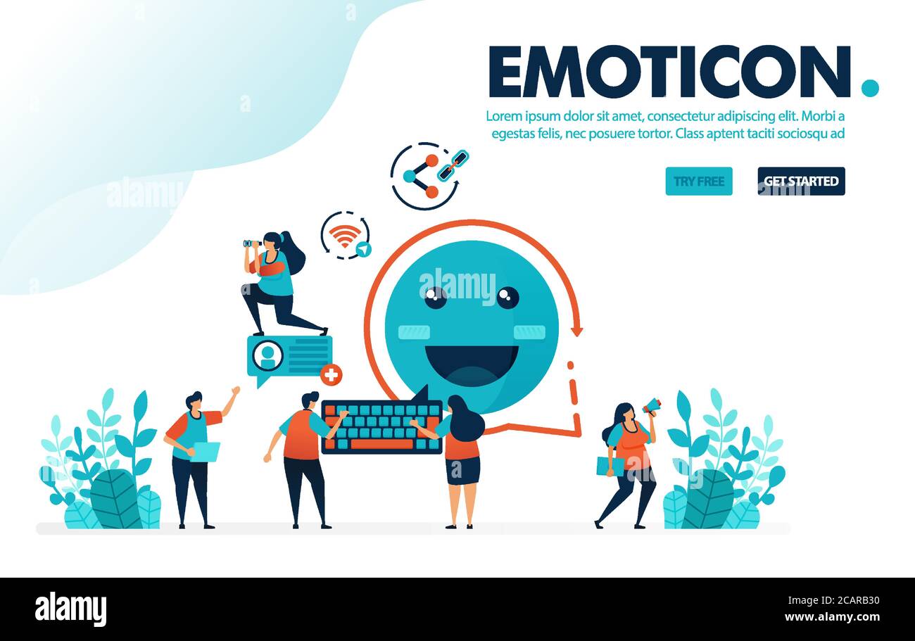 Technology keyboard messages Stock Vector Images - Alamy