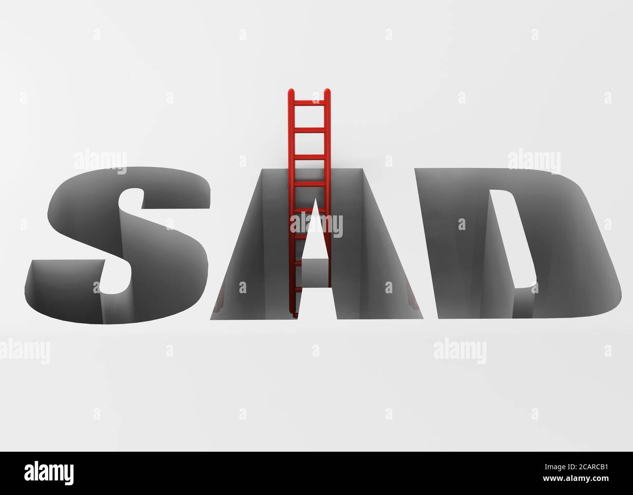 3d sad hi-res stock photography and images - Alamy