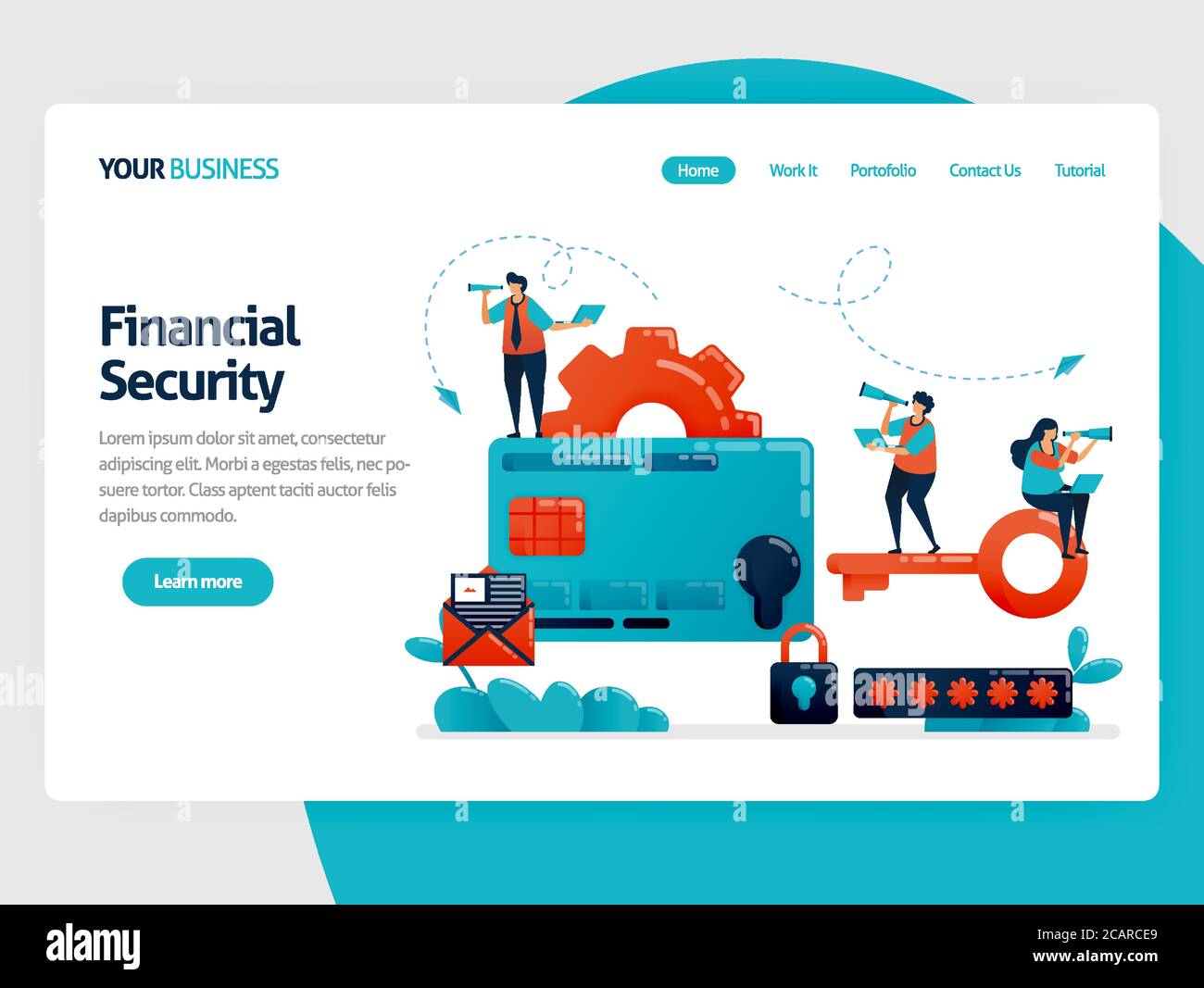 Illustration for protection on payment and credit card transactions ...