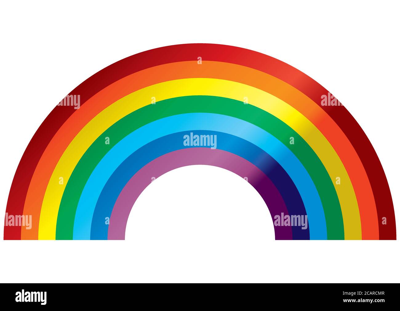Rainbow, Colors Rainbow. Vector Illustration Stock Vector Image & Art ...