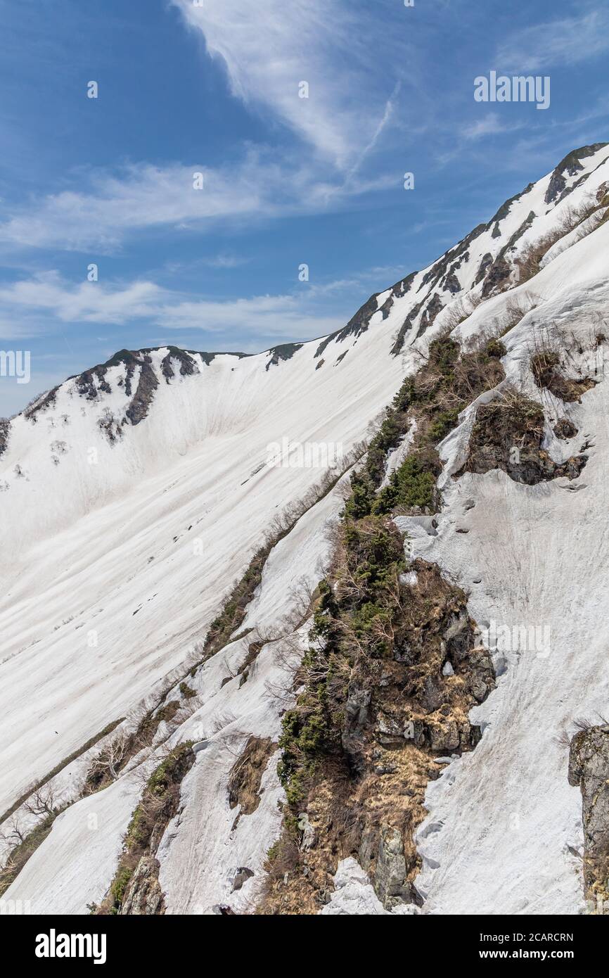Tateyama Snow Mountain. Toyama, Japan Stock Photo - Alamy
