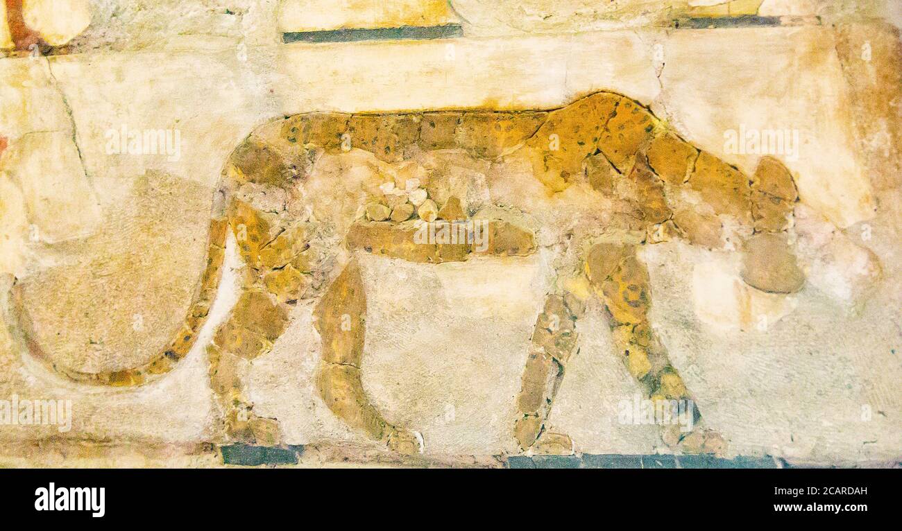 Egypt, Cairo, Egyptian Museum, the tomb of Nefermaat, Meidum, was the ...