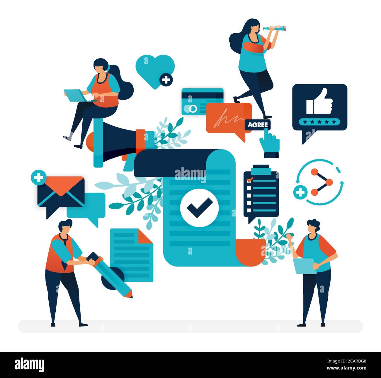 Verify agreement document. Tick checklist for promotions and survey ...