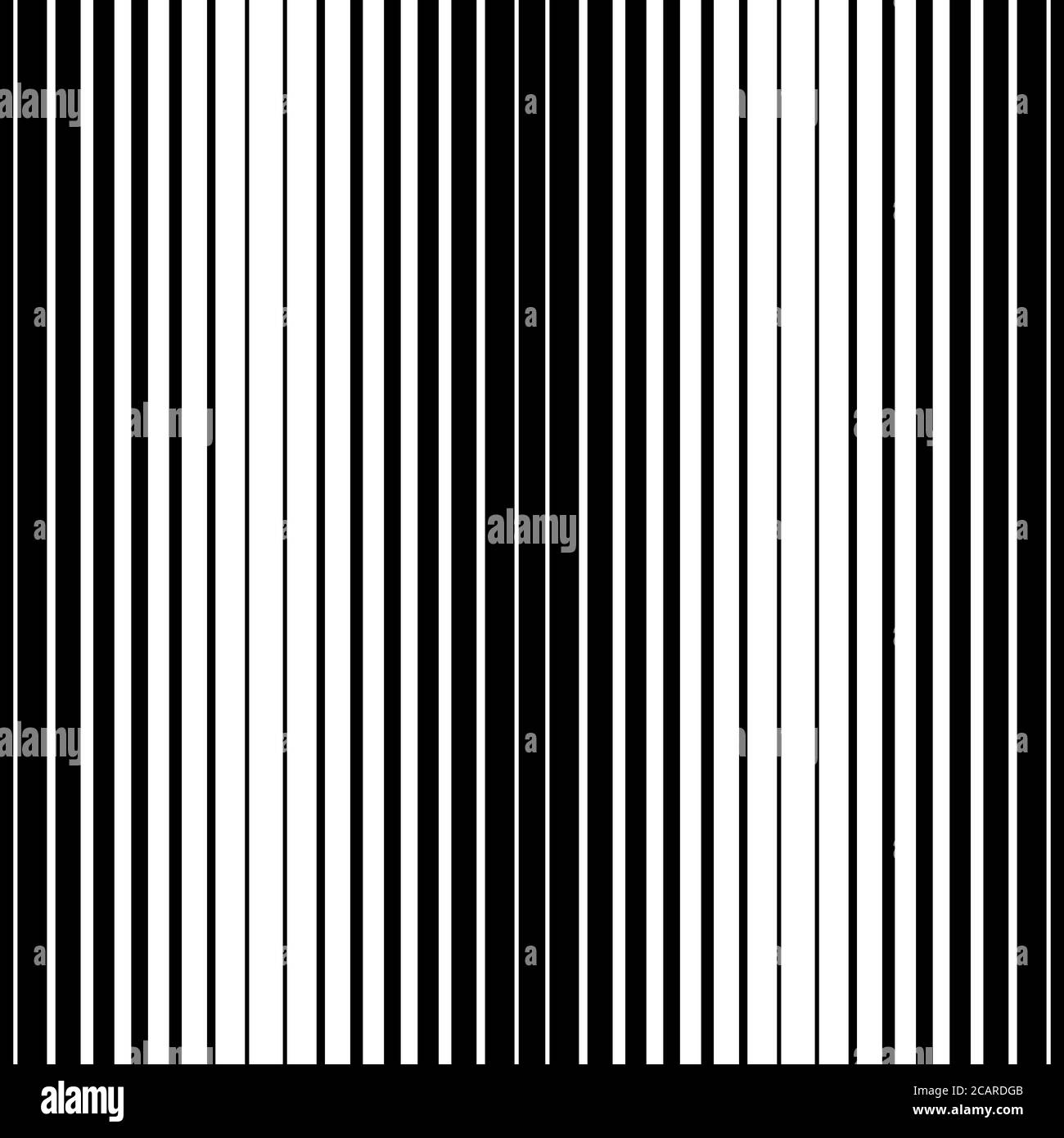 Simple striped pattern, black and white colors, vertical. Seamless ...