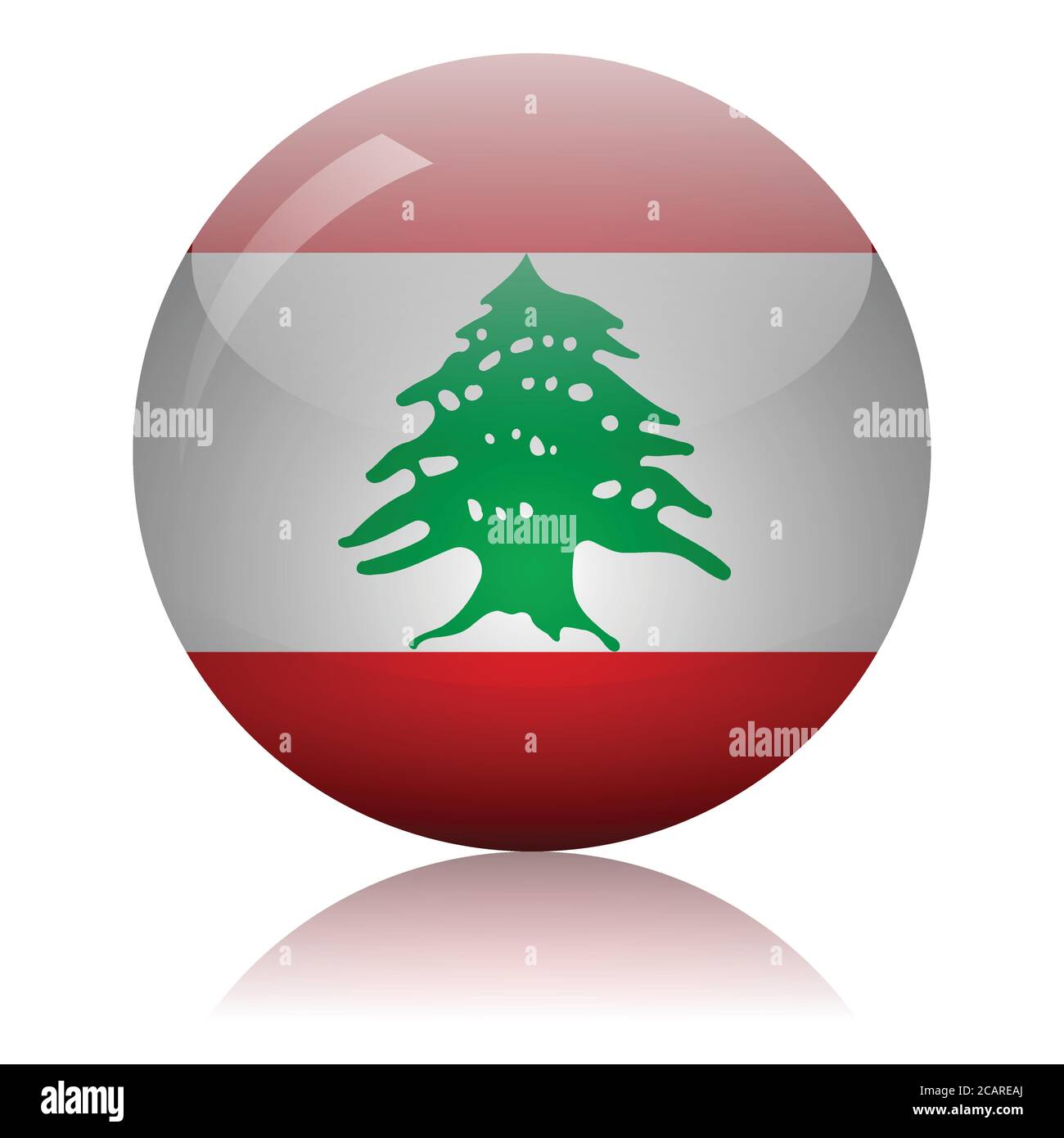 Vintage map of lebanon Stock Vector Images - Alamy