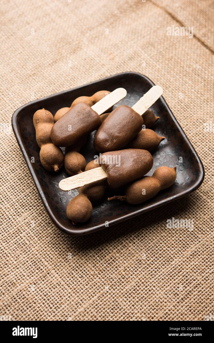 Imli stick Candy or Tamarind Lollipop is kids favourite sweet food in ...