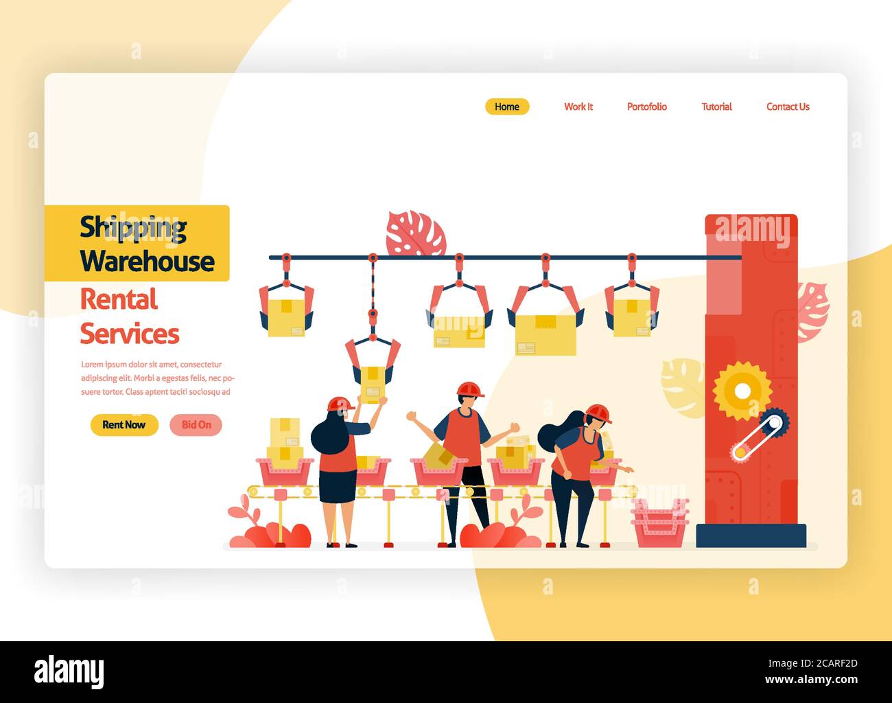 Distribution ports Stock Vector Images - Alamy