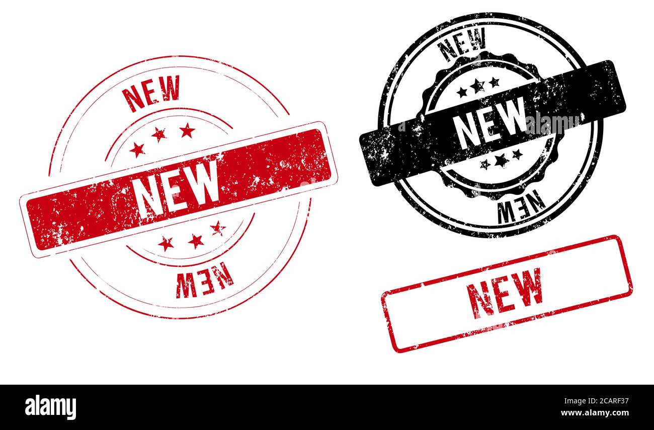 new banner template new ribbon label sign Stock Vector Image & Art - Alamy