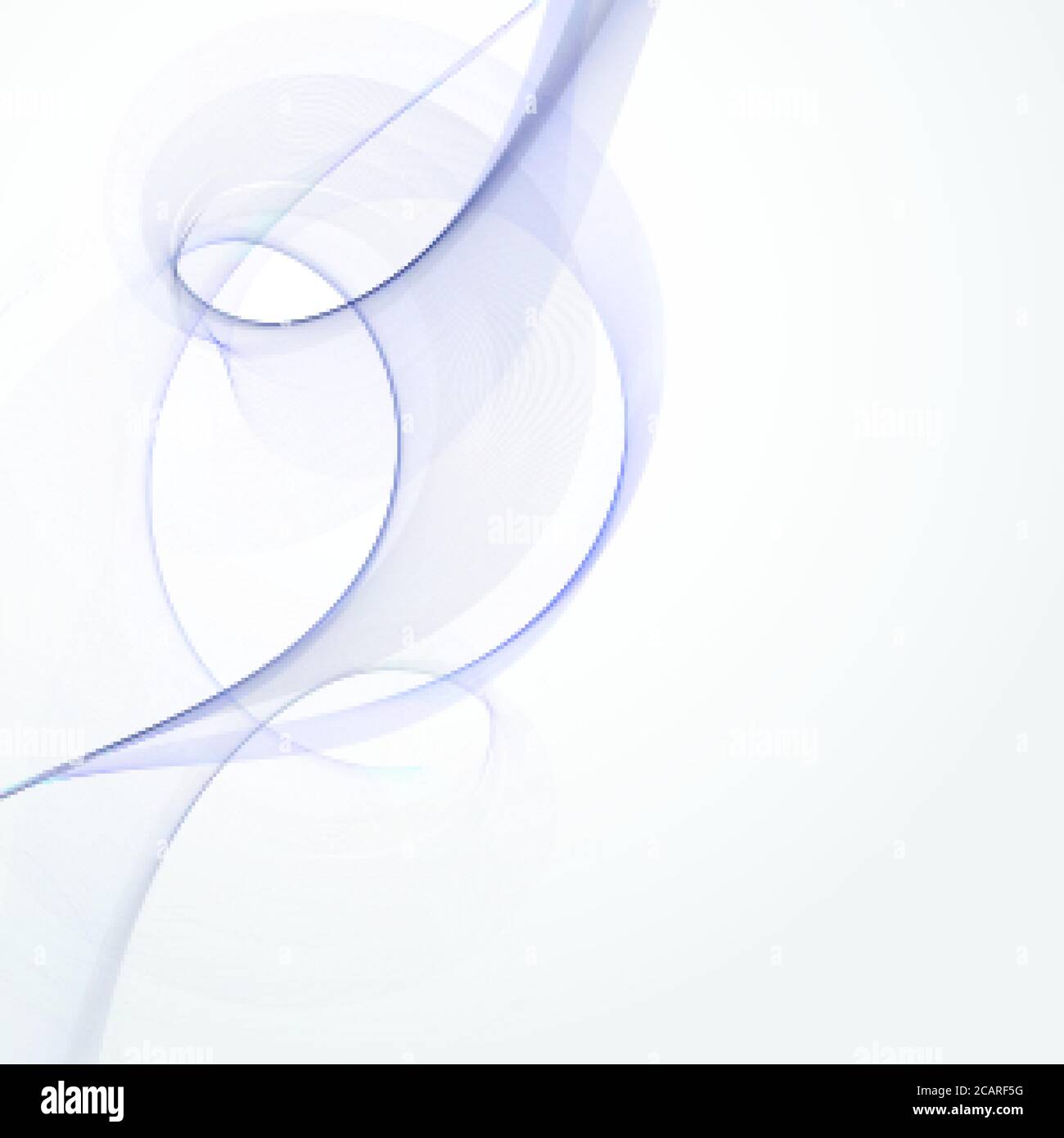 Blue modern abstract lines swoosh certificate Smooth wave border ...