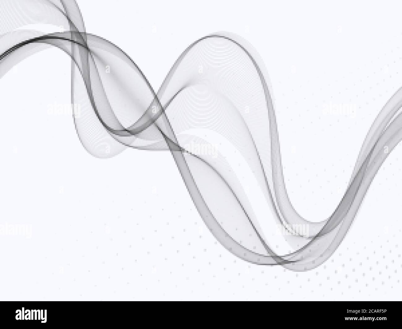 Abstract gray wavy background Gray wave flow Stock Vector Image & Art ...