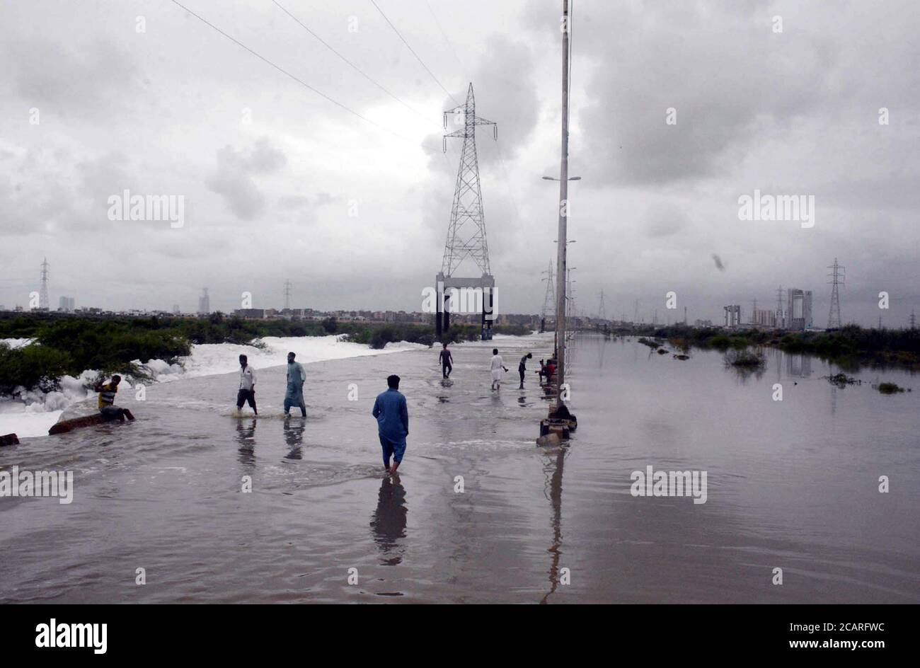 Korangi causeway hi-res stock photography and images - Alamy