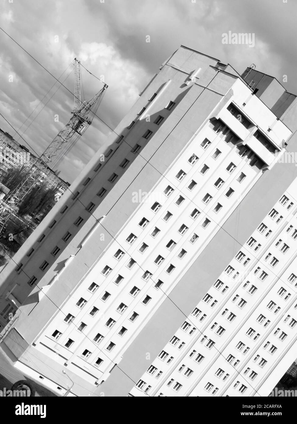 The Architecture backgrounds and objects. Constructivist style Stock ...