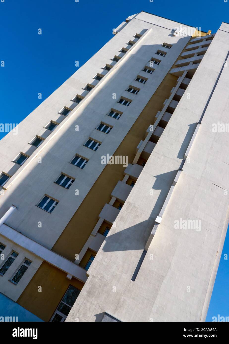 The Architecture backgrounds and objects. Constructivist style Stock ...