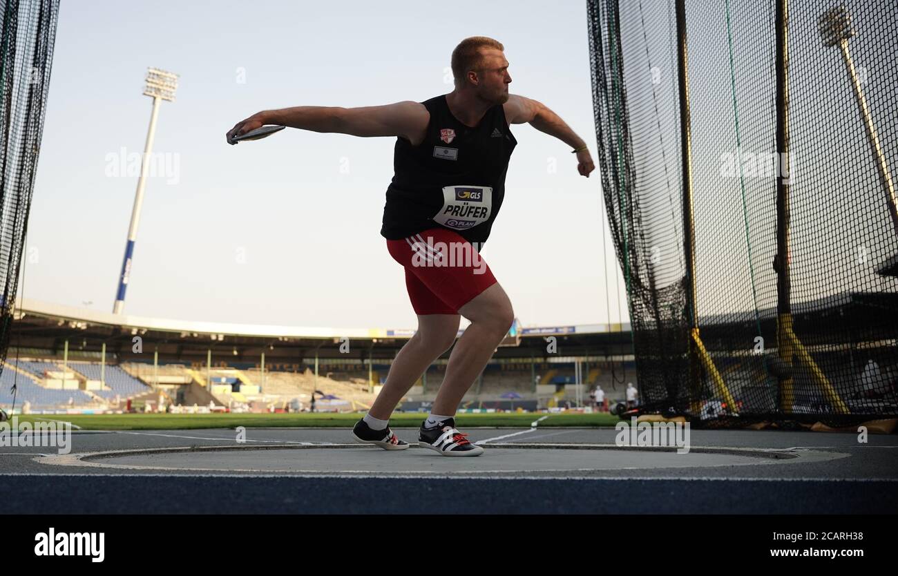 Brunswick, Germany. 08th Aug, 2020. Athletics, German championship, DM ...