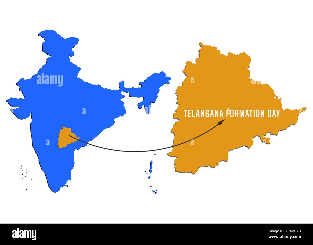Telangana map hi-res stock photography and images - Alamy Telangana map hi-res stock photography and images - Alamy