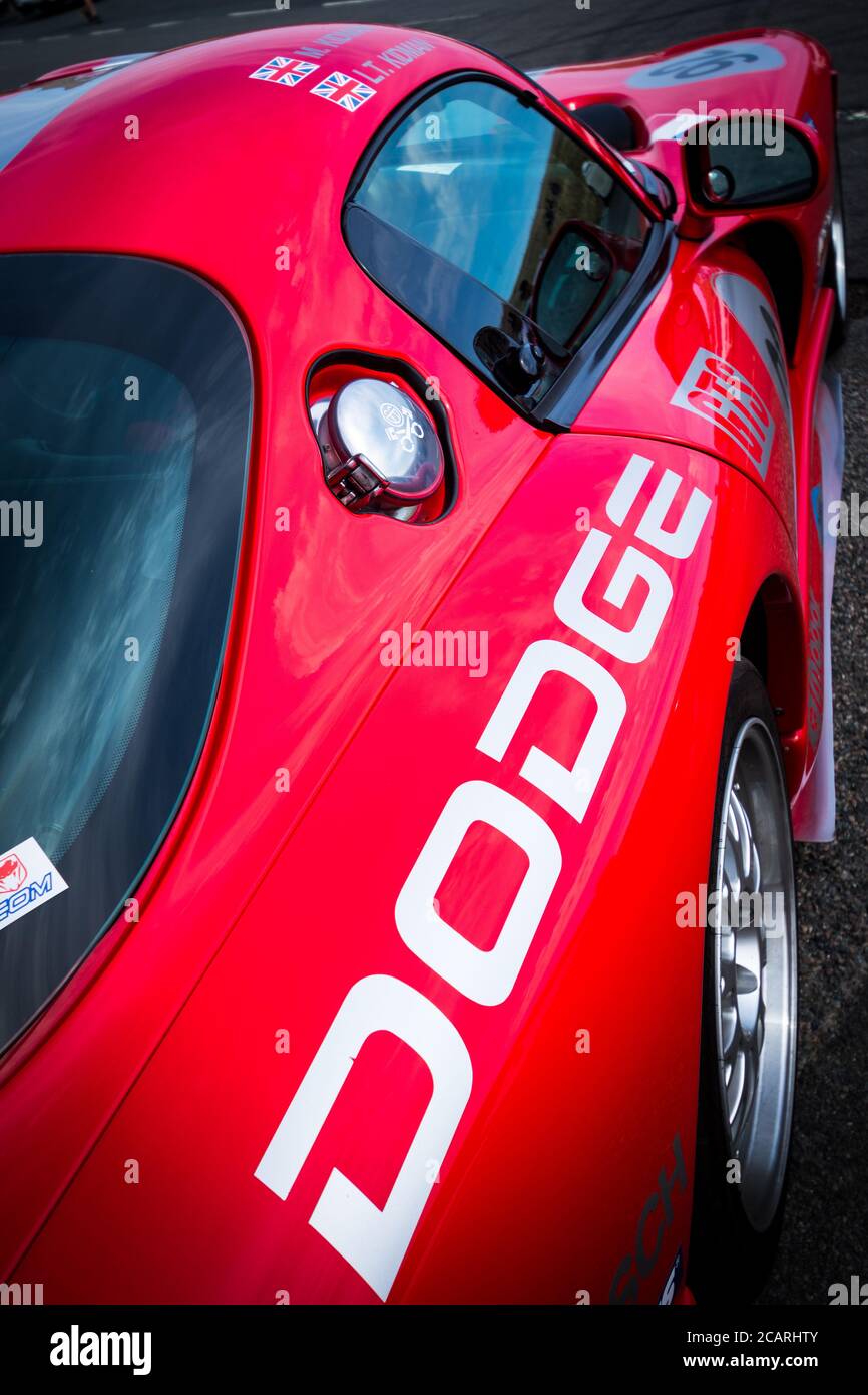 Super car owners meet on the South Downs to enjoy their vehicles Stock ...