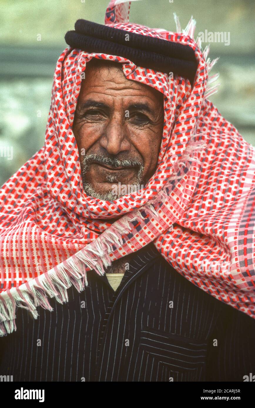 Khasab, Musandam Peninsula, Oman. Portrait of an Elderly Omani Wearing ...
