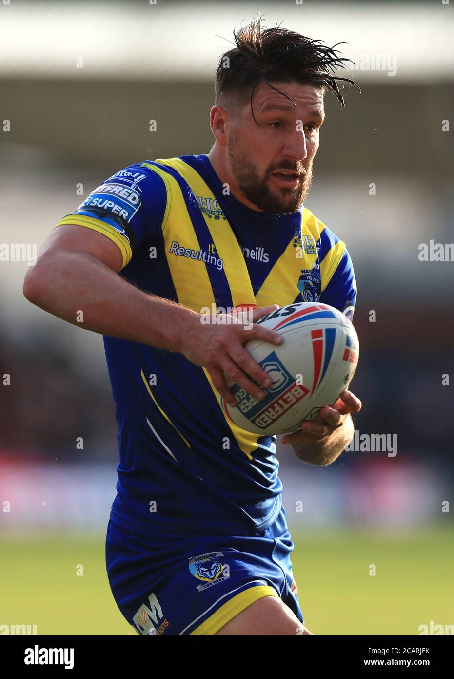 Warrington Wolves' Gareth Widdop during the Betfred Super League match ...