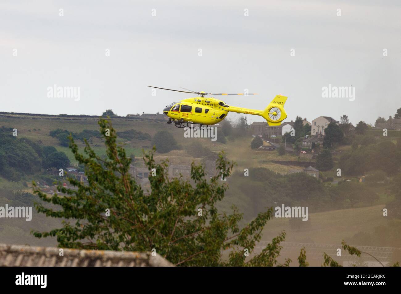 Yorkshire air ambulance hi-res stock photography and images - Alamy