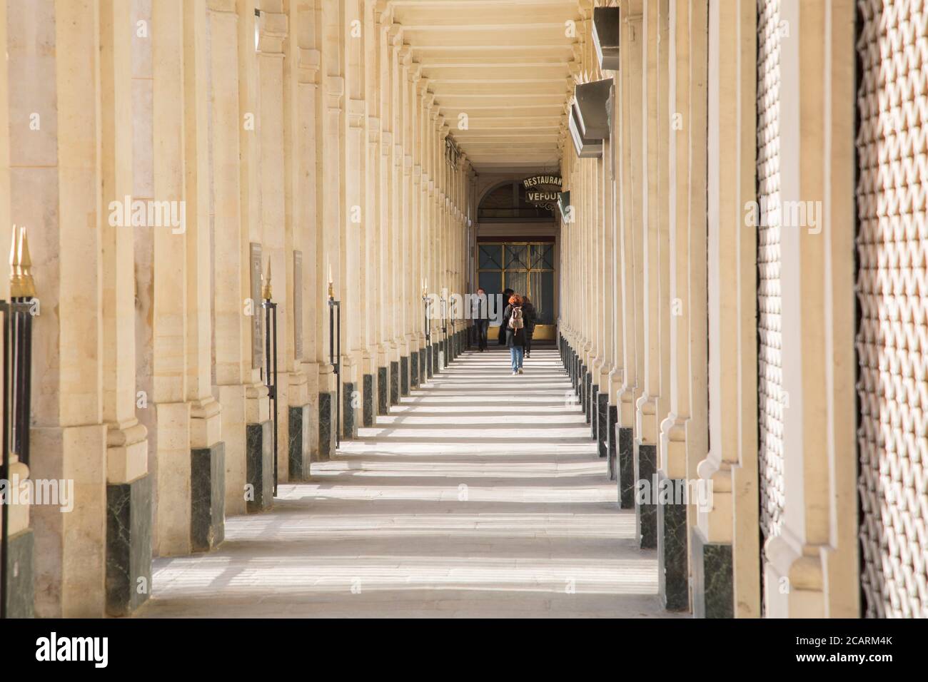 Shopping Arcade in Palais Royal; Paris; France Stock Photo - Alamy