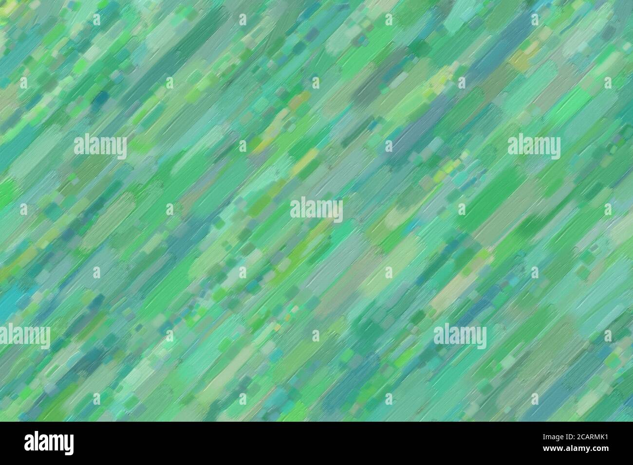 Green and yellow lines oil paint with big brush background, digitally ...