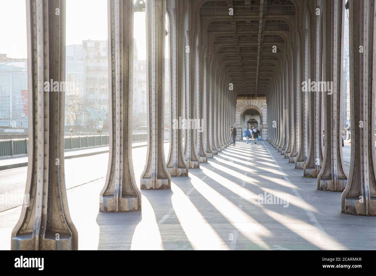 Arches of Bir-Hakeim Bridge; Paris; France Stock Photo - Alamy