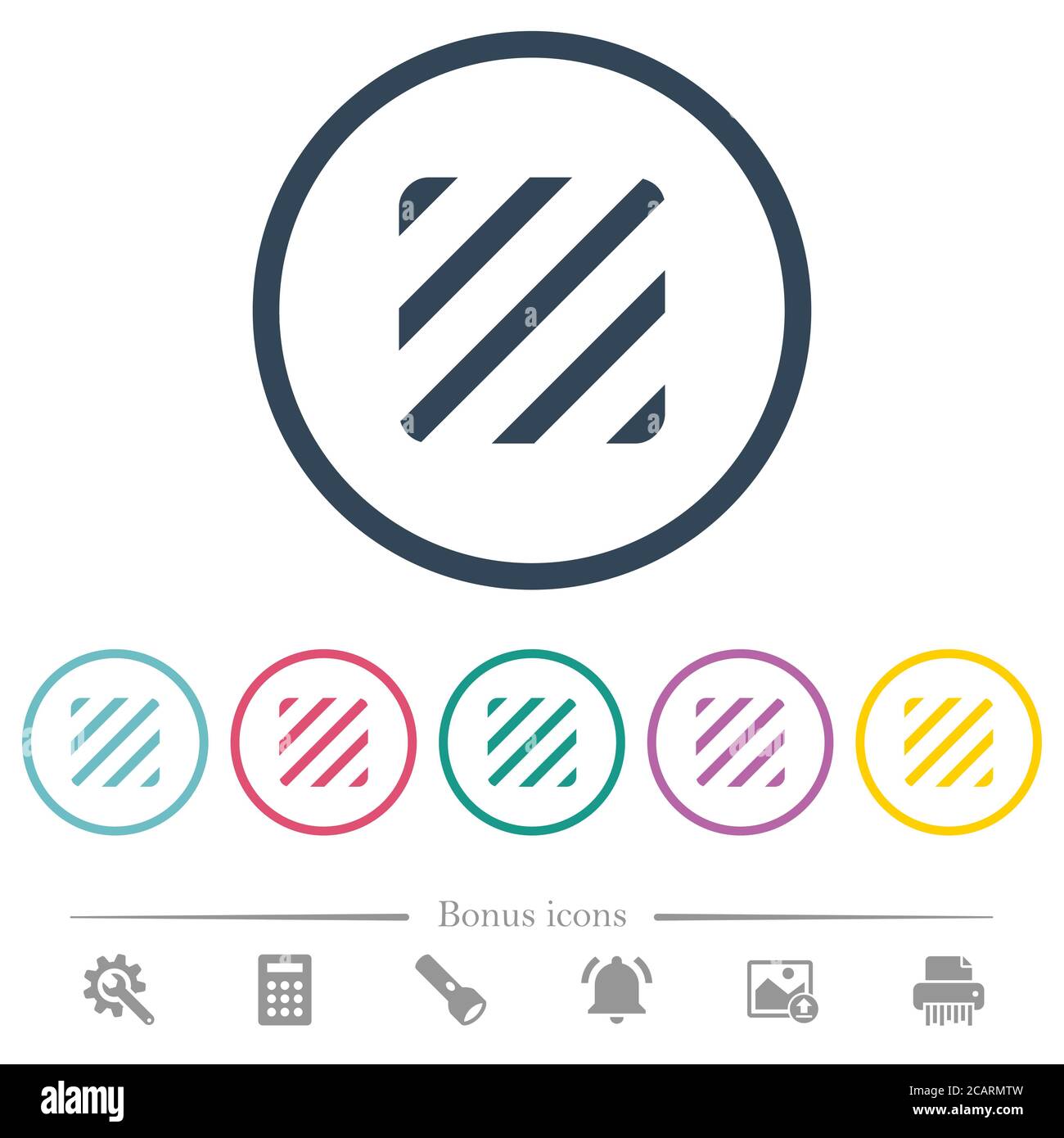 Texture Flat Color Icons In Round Outlines 6 Bonus Icons Included Stock Vector Image And Art Alamy