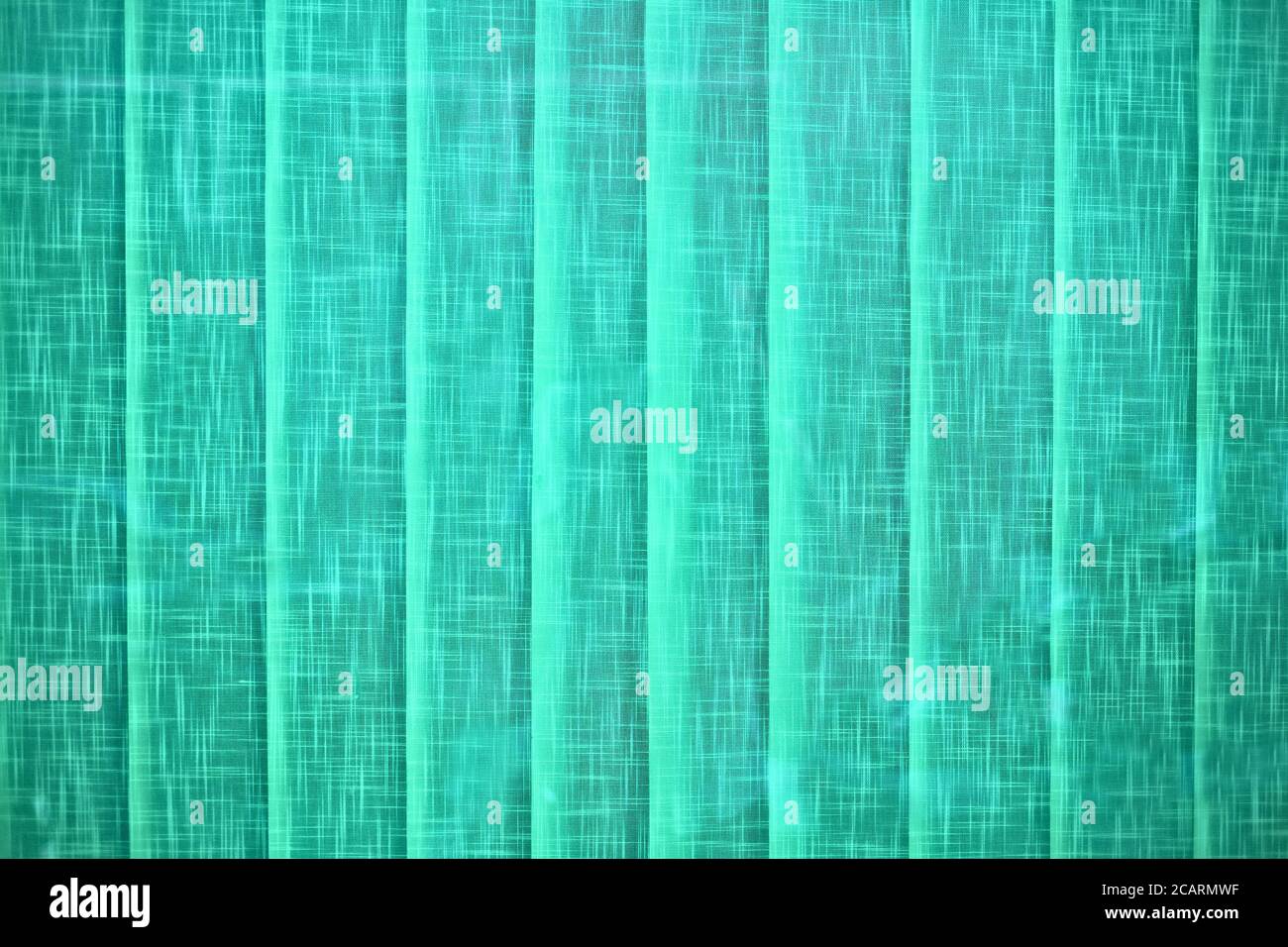 Vertical blinds pattern in pale glass green color, graphic design ...