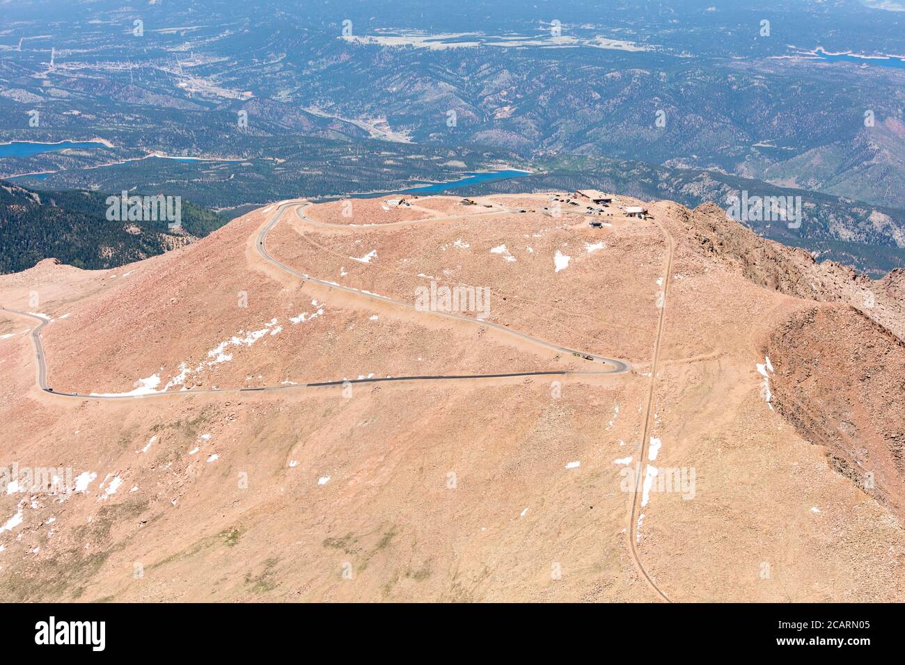 Pikes peak colorado aerial hi-res stock photography and images - Alamy