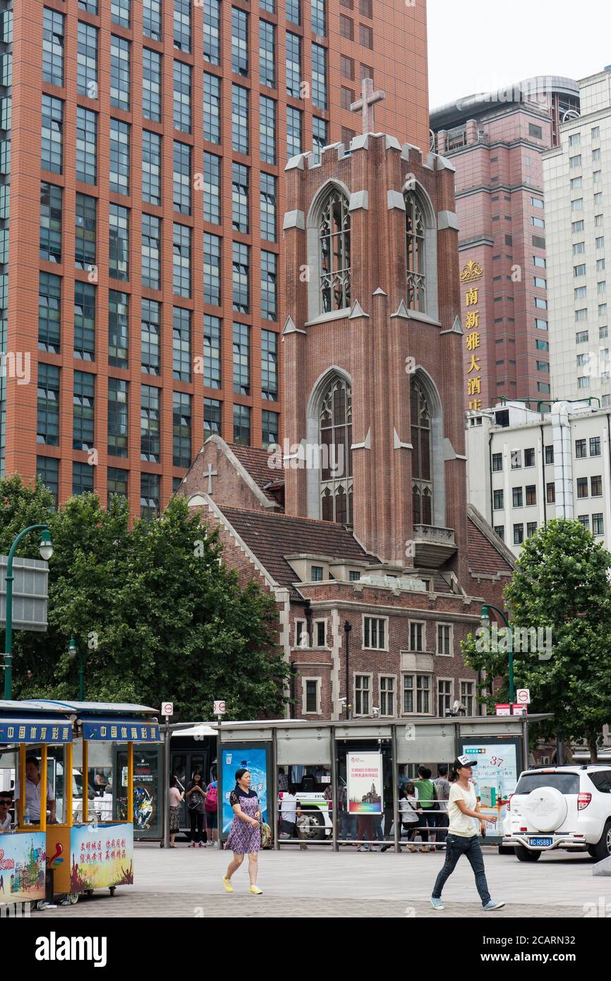 Shanghai Moore Memorial Church in Shanghai, China Stock Photo - Alamy