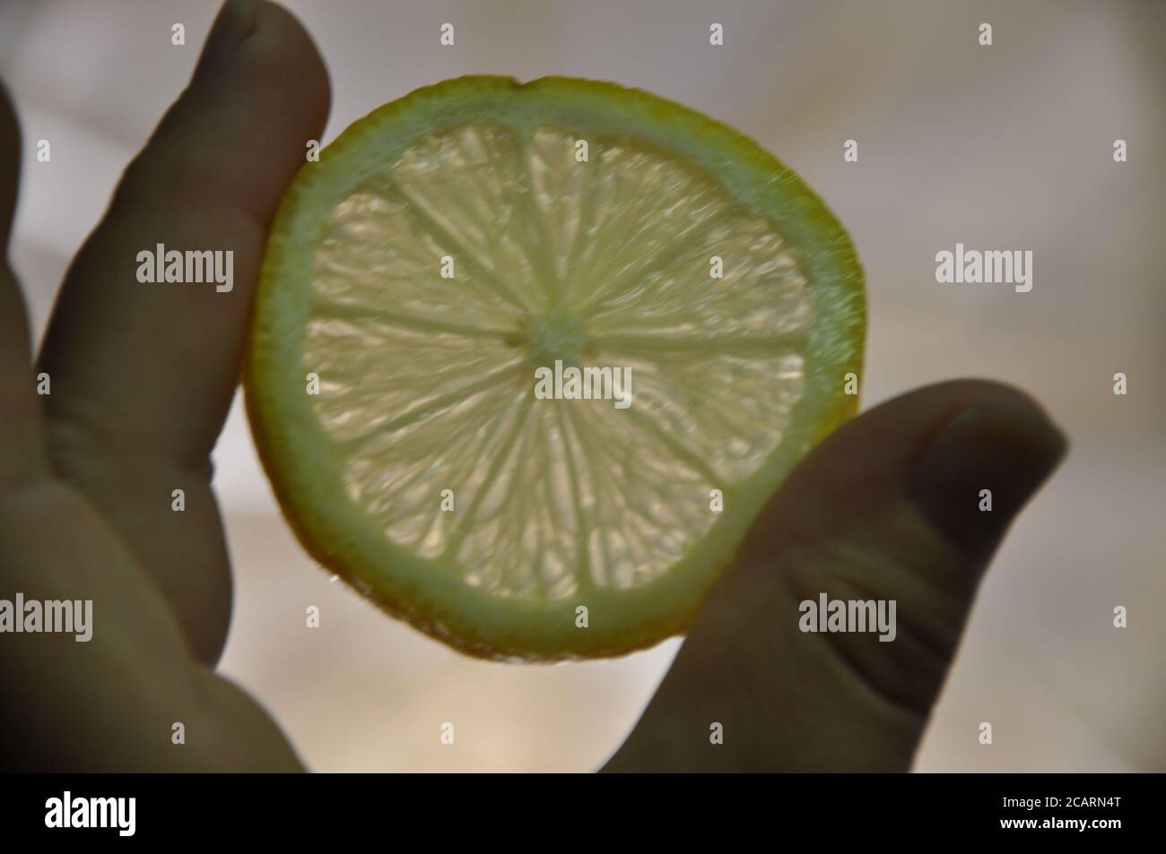 Hand holding lemon slice citrus hi-res stock photography and images - Alamy
