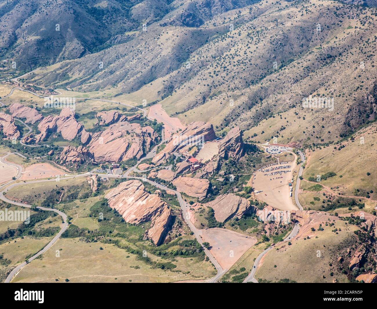Red rocks colorado ampitheater hi-res stock photography and images - Alamy