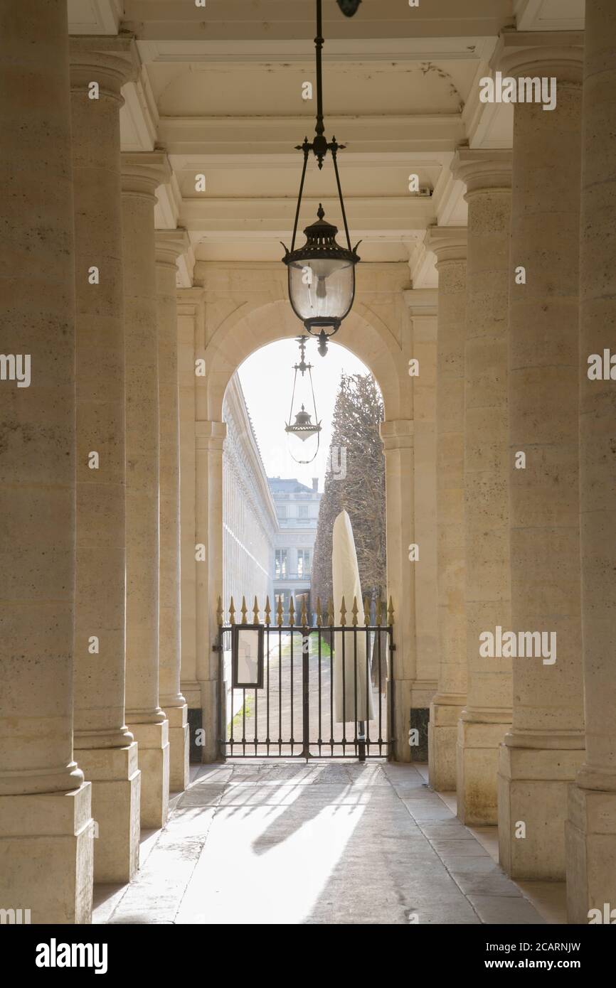 Palais Royal Building; Paris; France Stock Photo - Alamy