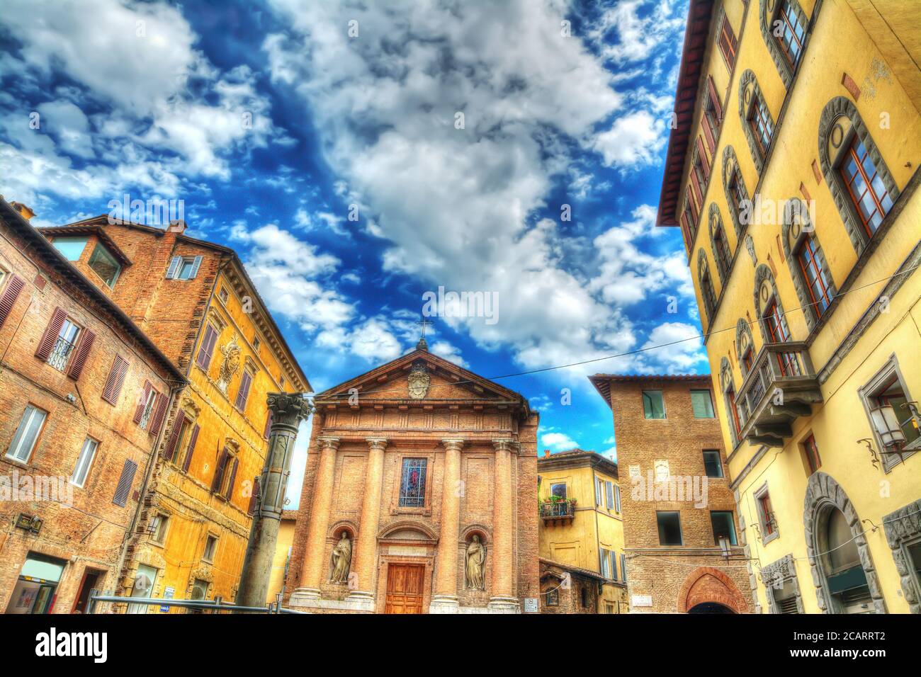 San Cristoforo church in hdr tone mapping effect Stock Photo - Alamy