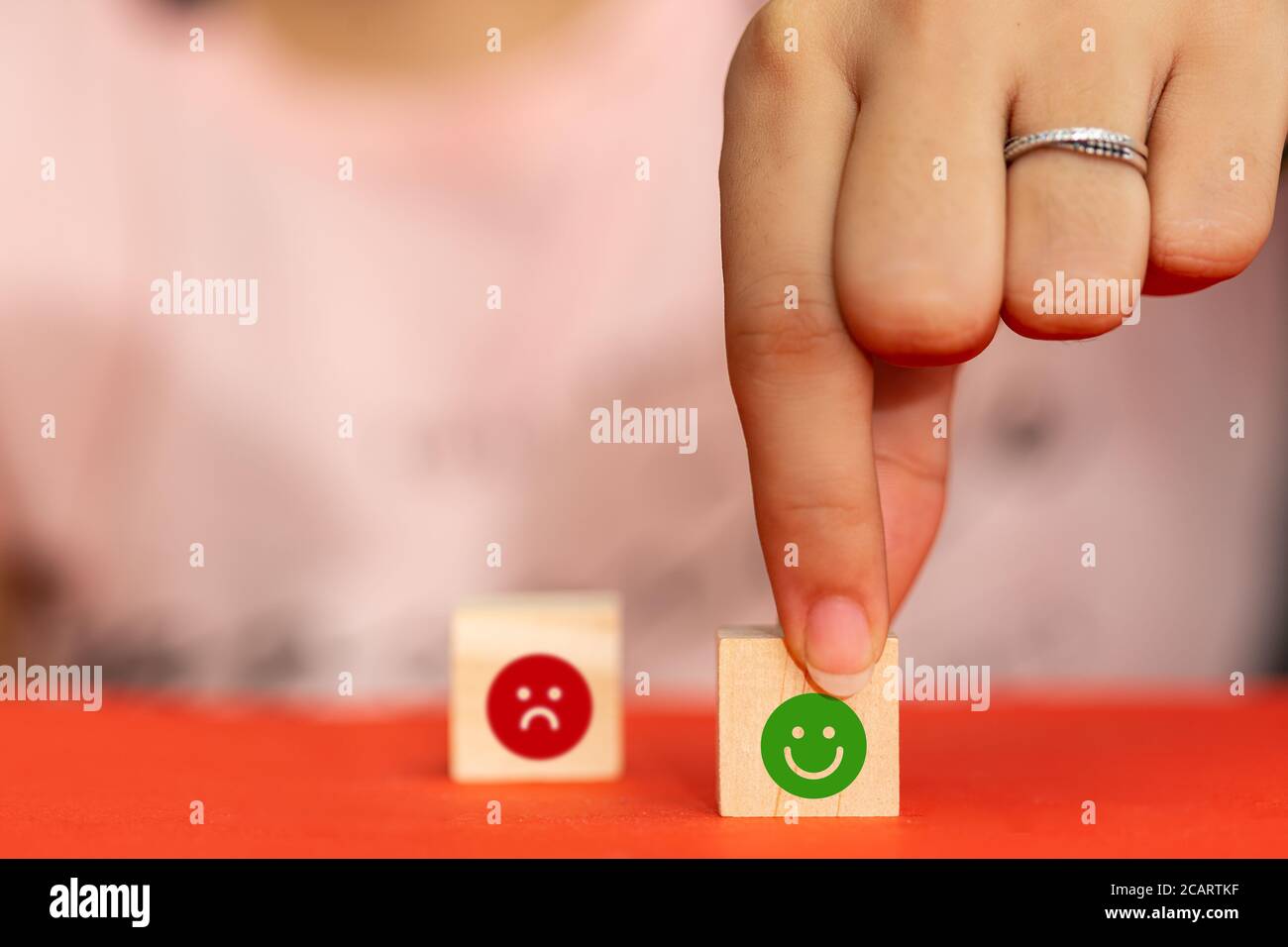 Customer satisfaction buttons hi-res stock photography and images - Alamy