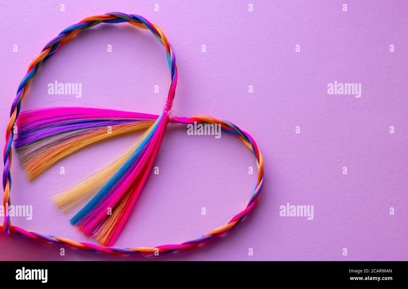 Braid pigtail hi-res stock photography and images - Alamy