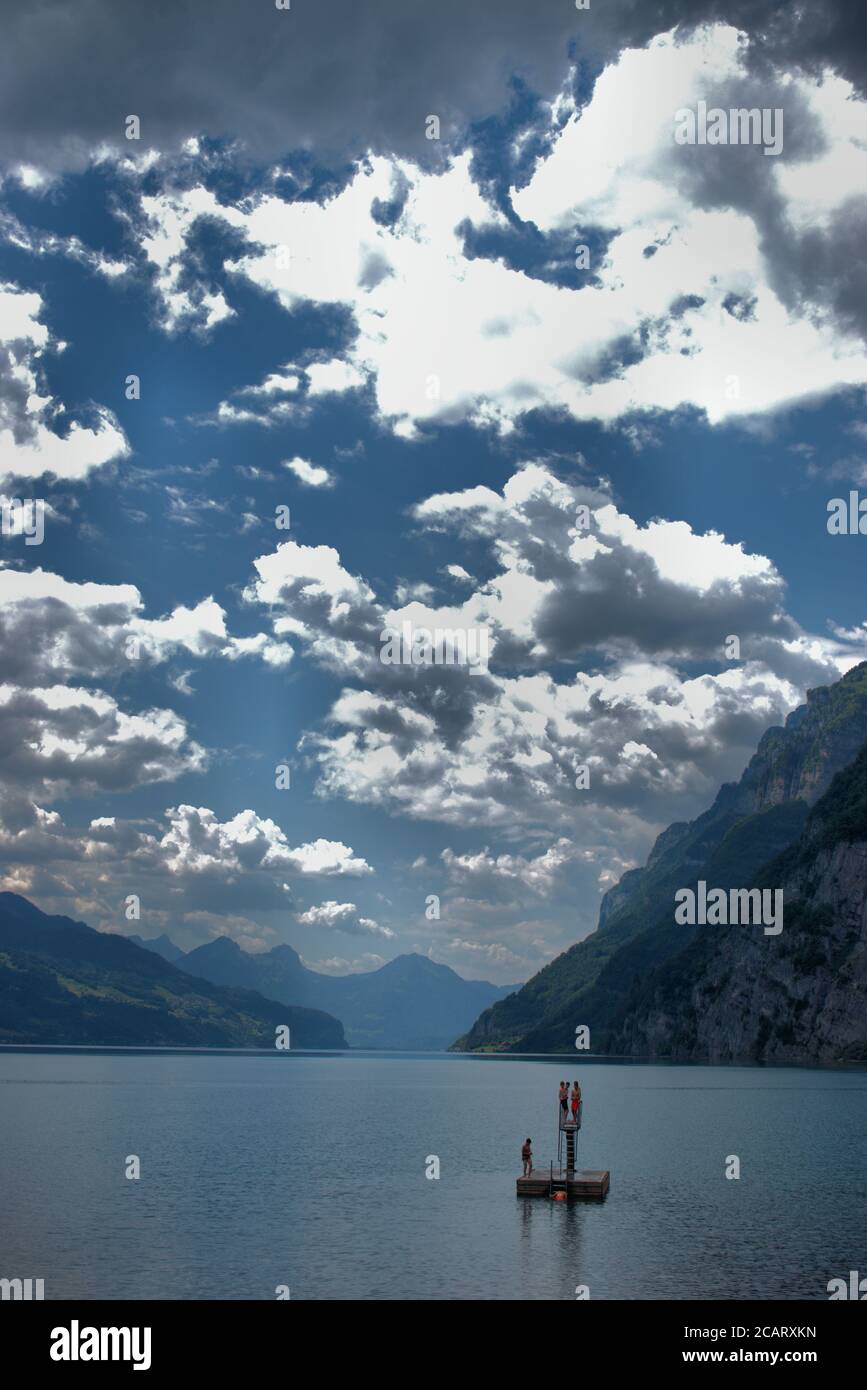 Walensee in Switzerland Stock Photo - Alamy