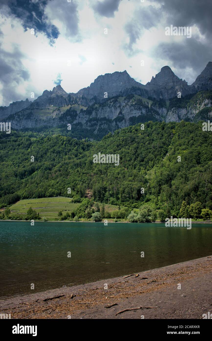 Walensee in Switzerland Stock Photo - Alamy