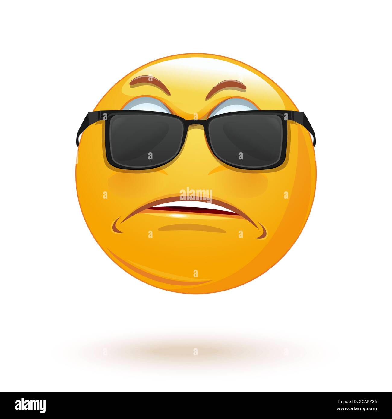 Feeling glum Stock Vector Images - Alamy