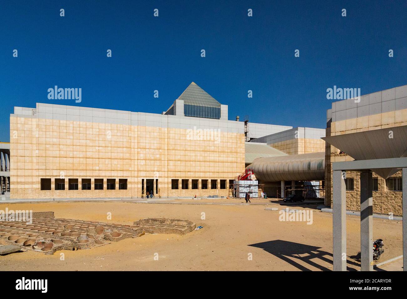 Egypt, Cairo, the National Museum of Egyptian Civilization, not yet ...