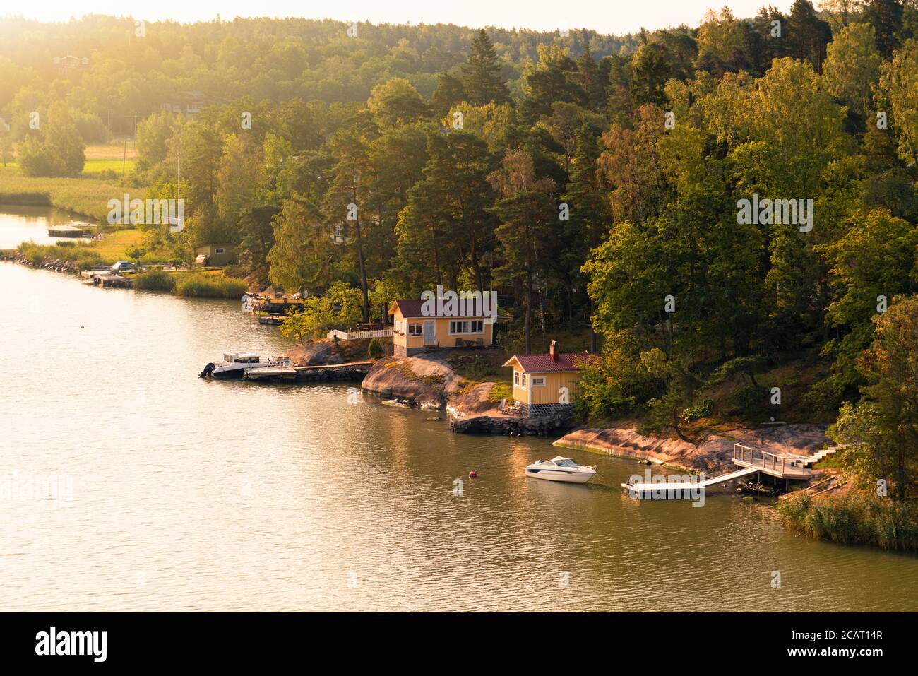 Red lake village hi-res stock photography and images - Alamy