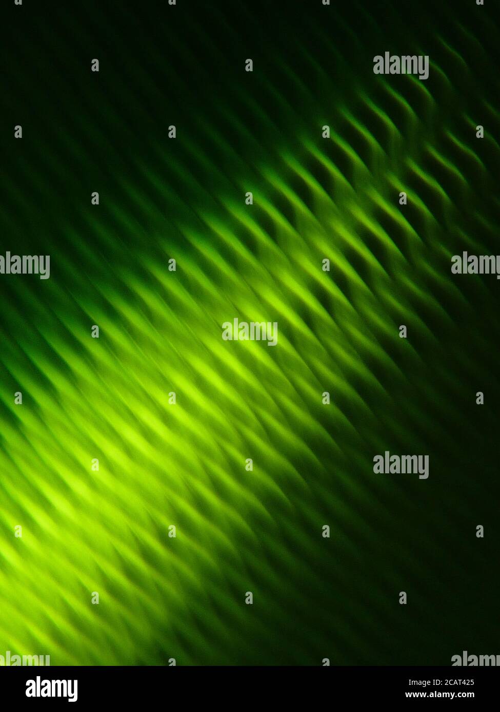 Vertical illustration of refracted green lights Stock Photo - Alamy