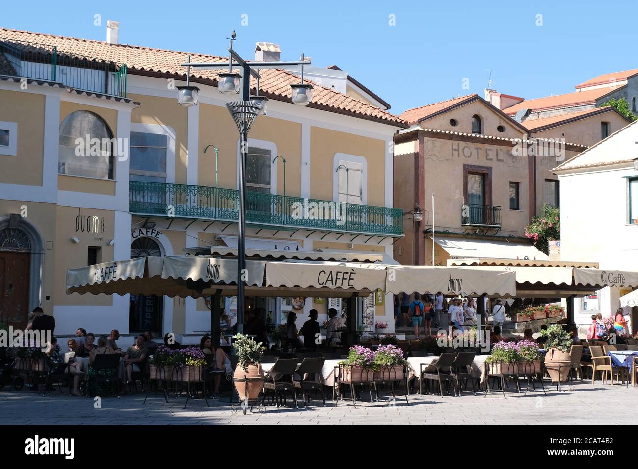 Ravello's Piazza Duomo Stock Photo - Alamy